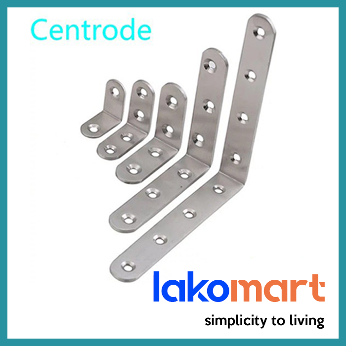 2 pcs - Stainless Steel L Bracket Corner Angle Support Joint - Multipl ...