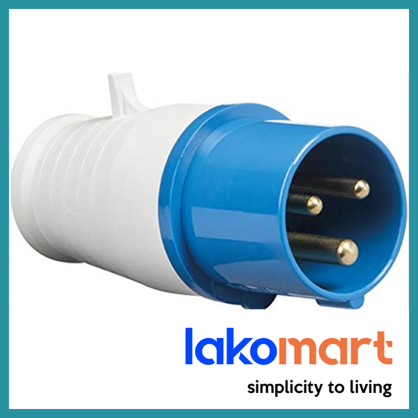 Industrial Power Plug Connector Socket (Blue/ Red/ Yellow) (Male/ Fema ...