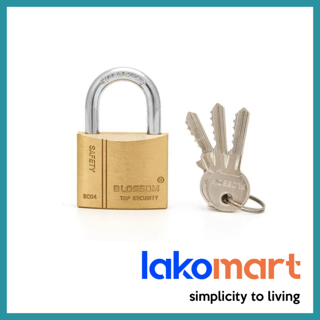 BLOSSOM Brass Padlock (20-70mm) – lakomart.sg