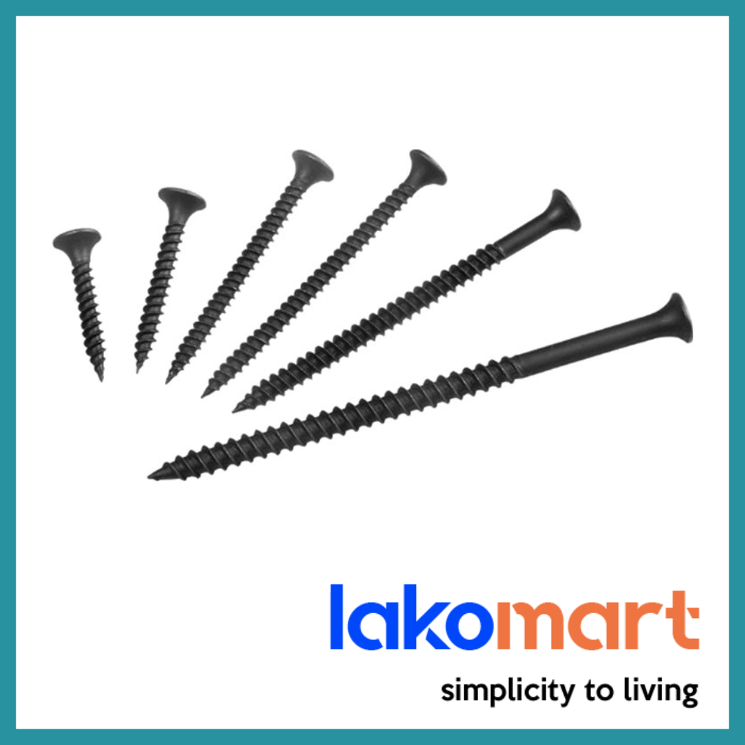 Bungle head Partition Drywall Screw (#6 X 1"~2") (Zinc/ Black ...