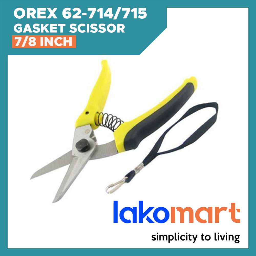 OREX 62-714/715 Gasket Scissor Multi purpose Shear Stainless Steel (7 ...
