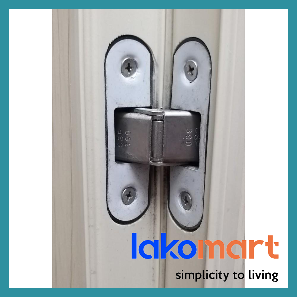 PVC Bifold Hinge for common HDB Doors – lakomart.sg