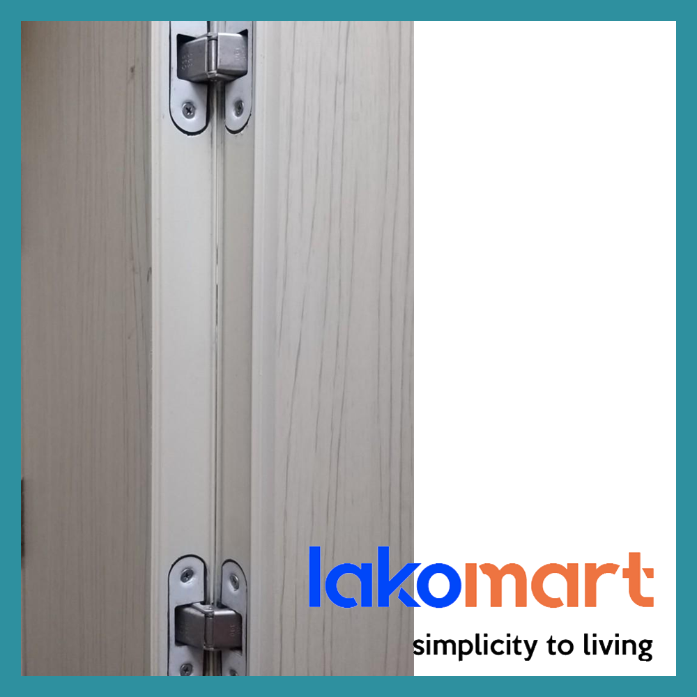 PVC Bifold Hinge for common HDB Doors – lakomart.sg