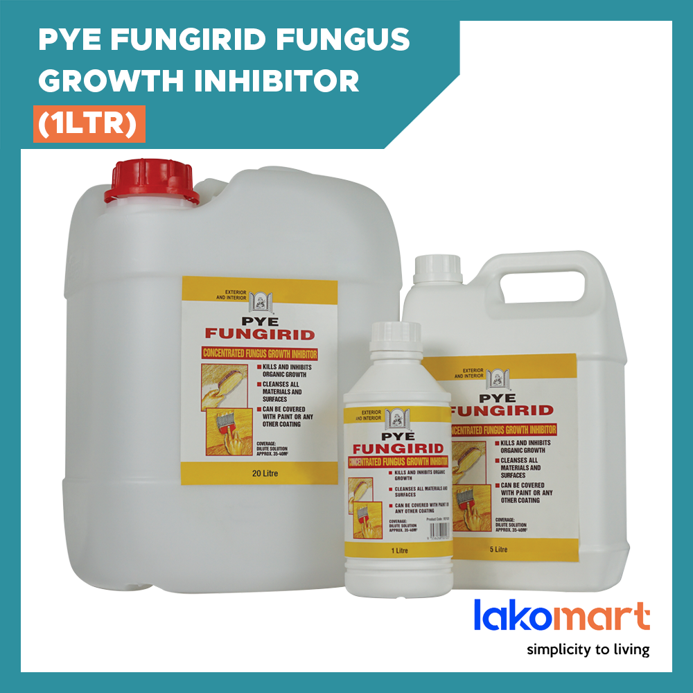 PYE FUNGIRID Concentrated Fungus Growth Inhibitor (1 Litre) – lakomart.sg