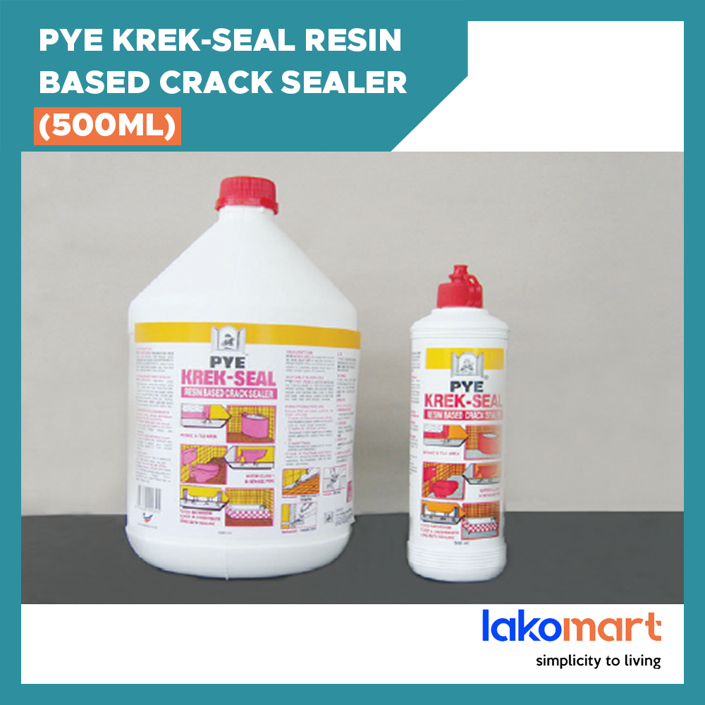 PYE KREK-SEAL Resin Based Crack Sealer (500ML) – lakomart.sg
