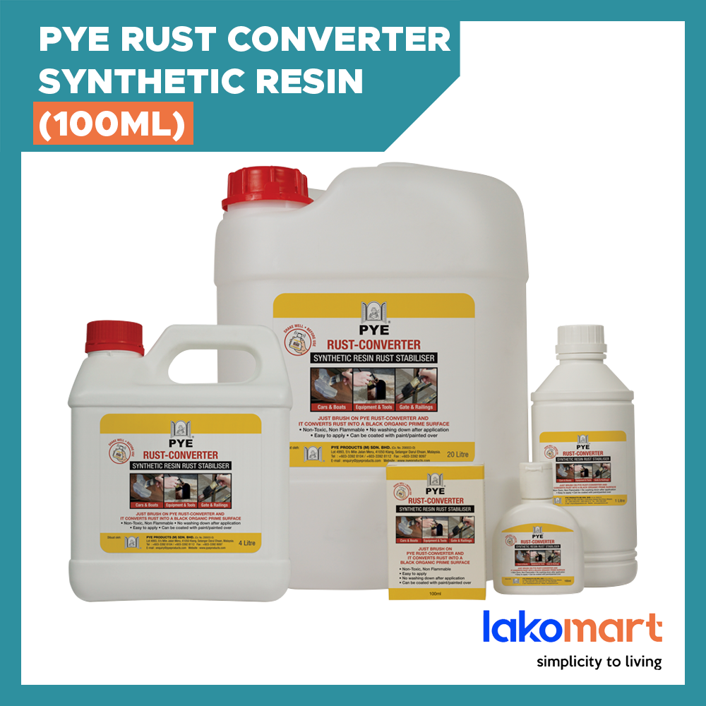 PYE RUST CONVERTER Rust Converter (100ML) – lakomart.sg
