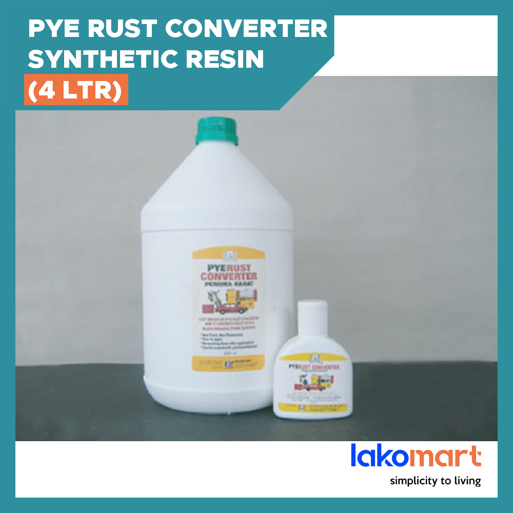 PYE RUST CONVERTER Rust Converter (4 Litre) – lakomart.sg