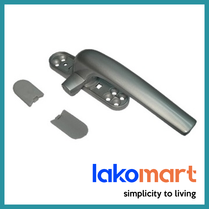 Window Lever Handle Solid Black (6 Holes) – lakomart.sg
