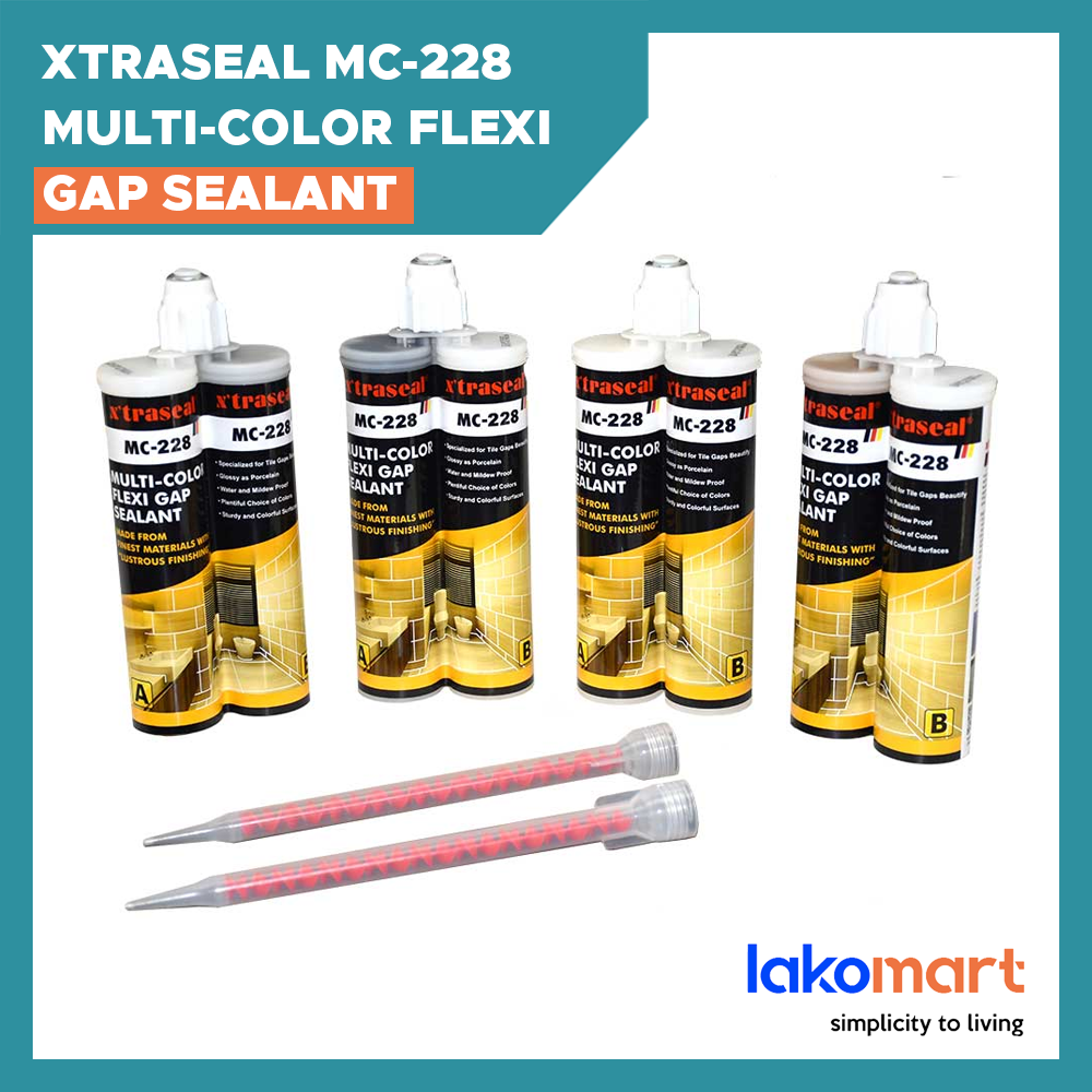 XTRASEAL MC-228 Multi-Color Flexi Gap Sealant for Grouting & Caulking ...
